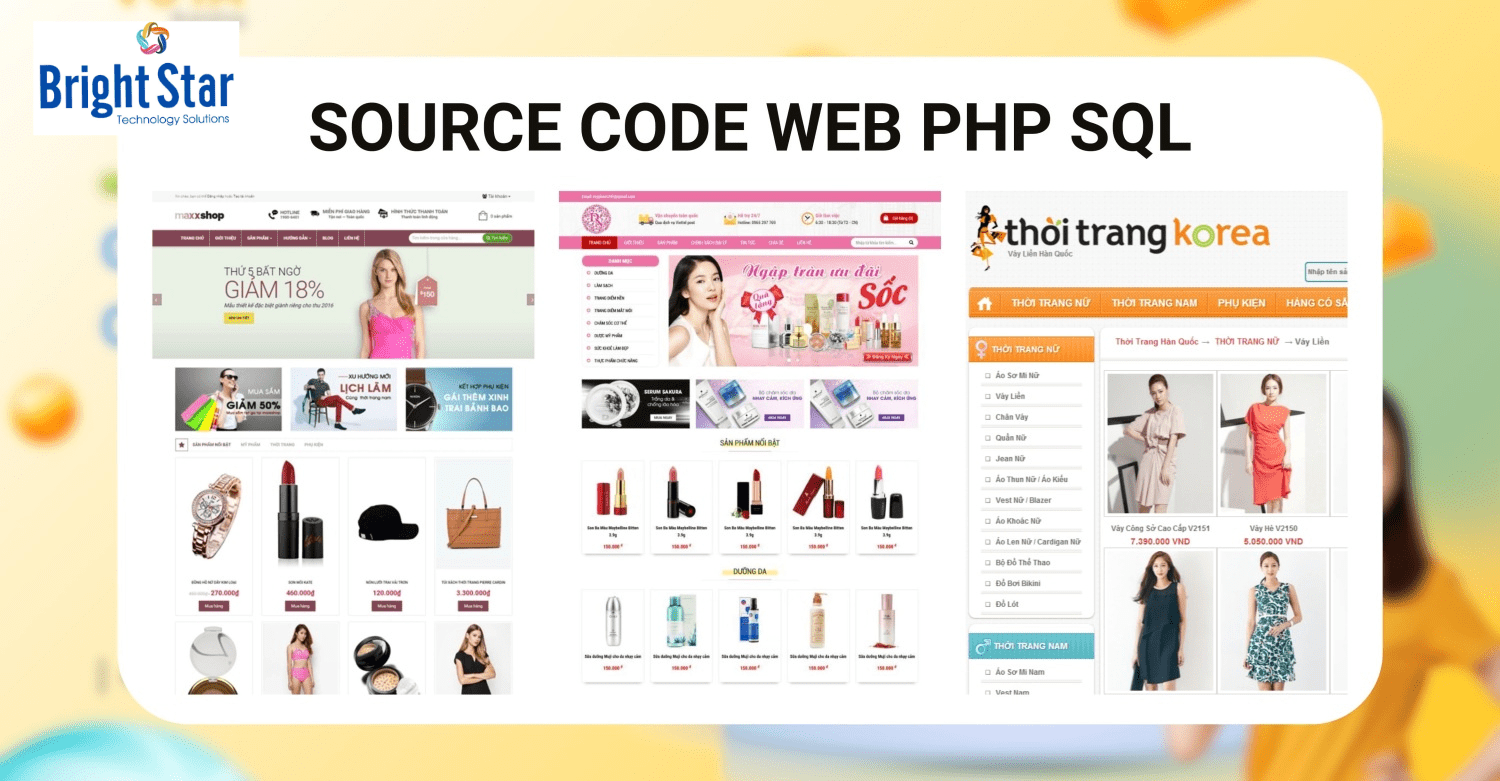 Share Full Source Code Web Bán Hàng Cơ Bản, Miễn Phí - BSMI - Công ty ...